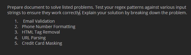 Solved Prepare document to solve listed problems. Test your | Chegg.com