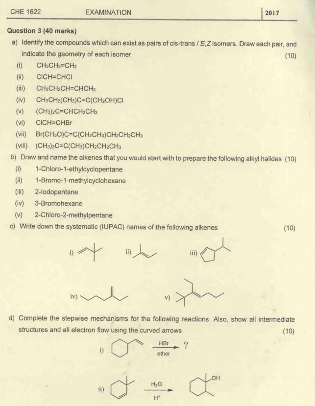 Solved b) Provide what is missing in the boxes: Reactants, | Chegg.com