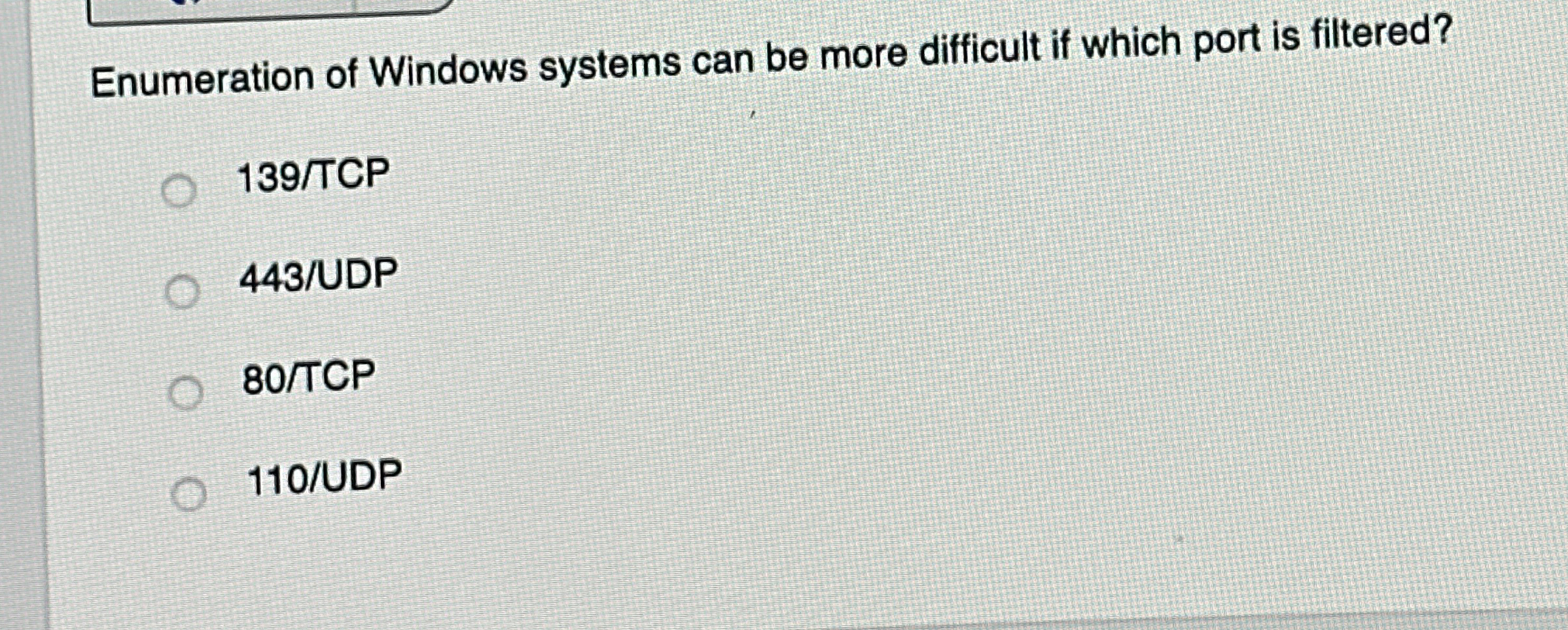 Solved Enumeration of Windows systems can be more difficult | Chegg.com