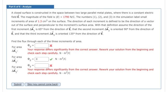 Solved A closed surface is constructed in the space between | Chegg.com