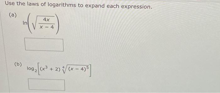 Solved Express as a single logarithm. (a) | Chegg.com