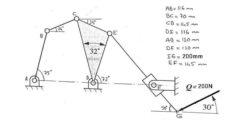 MACHINE DYNAMICS Find the torque that must be applied | Chegg.com