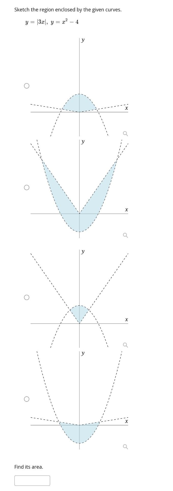 Solved Sketch the region enclosed by the given curves. | Chegg.com Solved Sketch the region enclosed by the given curves. | Chegg.com