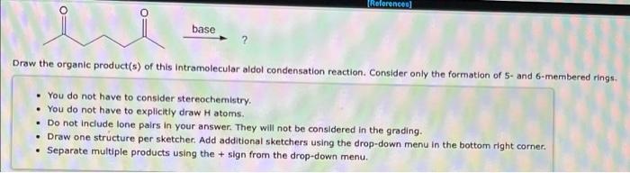 Solved (References What enone product would you expect to | Chegg.com