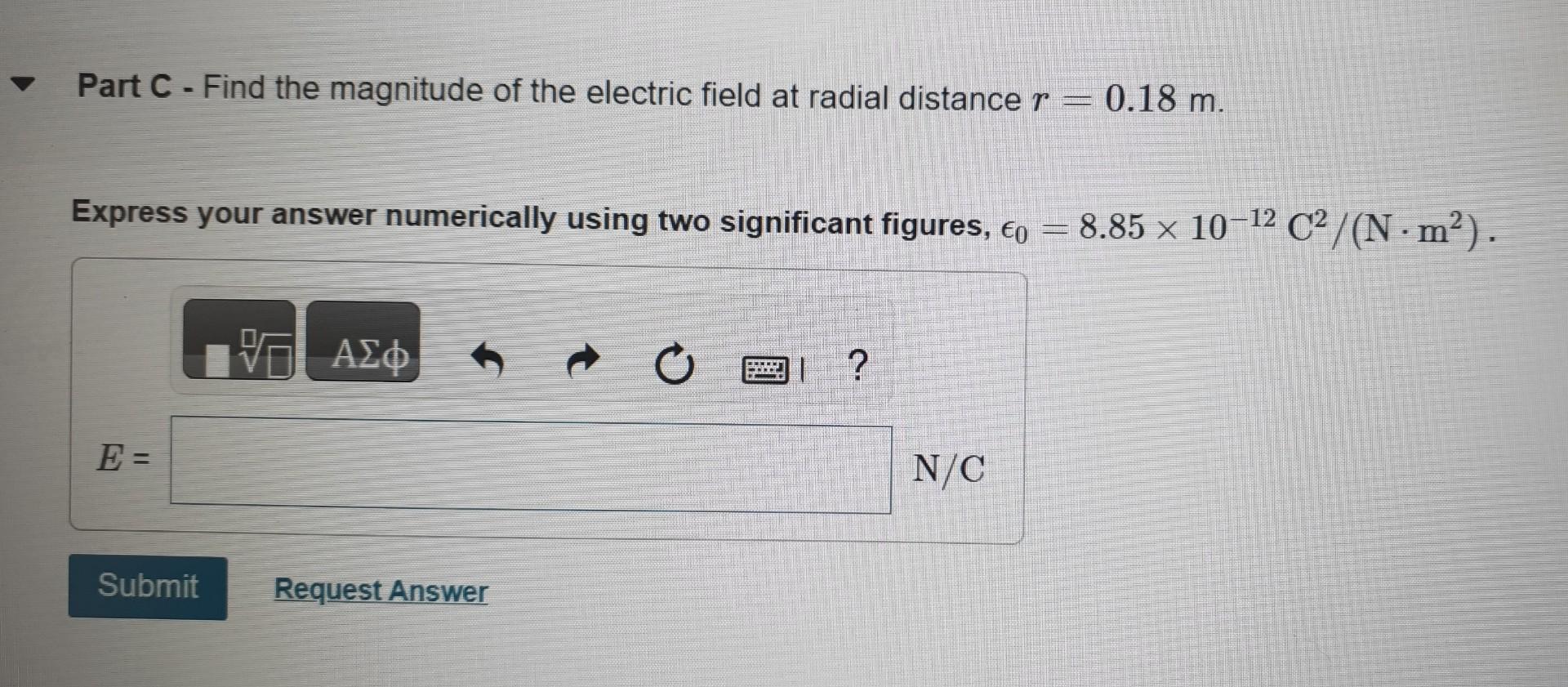 Solved A total charge Q=2.6μC is uniformly distributed to | Chegg.com