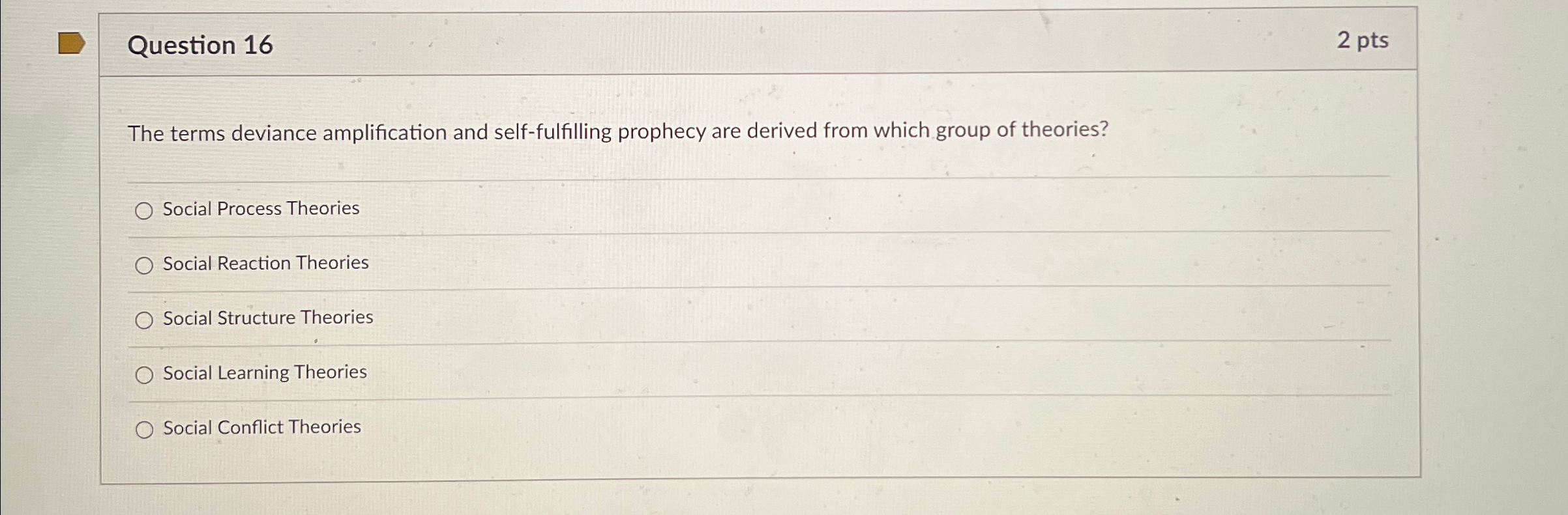 Solved Question 162 ptsThe terms deviance amplification and | Chegg.com Solved Question 162 ptsThe terms deviance amplification and | Chegg.com