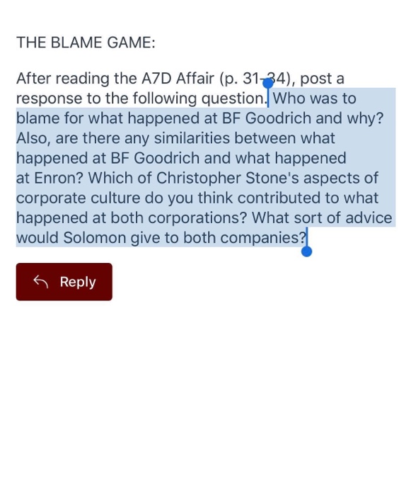 CASE 1.3 The A7D Affair KERMIT VANDIVIER COULD NOT | Chegg.com