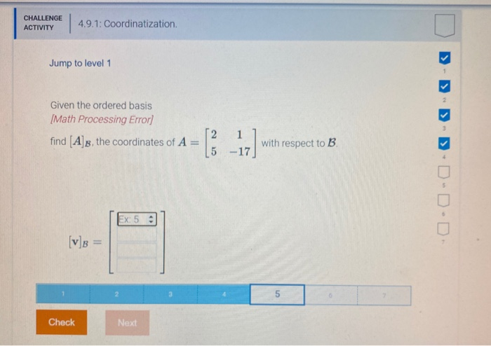 Solved CHALLENGE ACTIVITY 4.9.1: Coordinatization. Jump to | Chegg.com