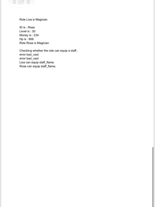 Solved Lab 6 Inheritance and Polymorphism For this problem, | Chegg.com