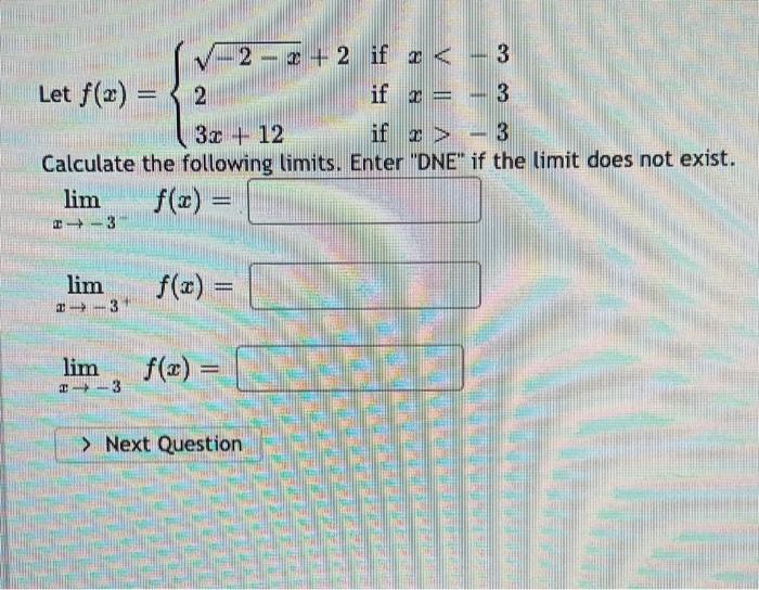 Solved Evaluate the following limits. If needed, enter oo | Chegg.com
