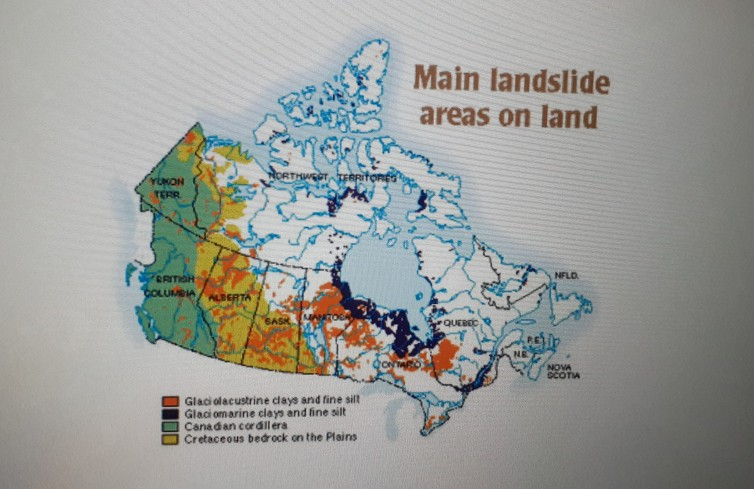 Seismicity database used to determine Canadian | Chegg.com