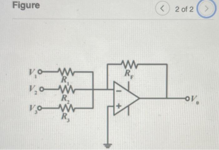 Solved Learning Goal: To analyze op amps that sum different | Chegg.com