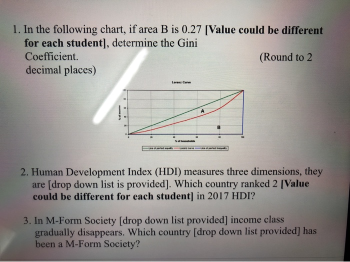 Solved 2. Human Development Index (HDI) measures three | Chegg.com