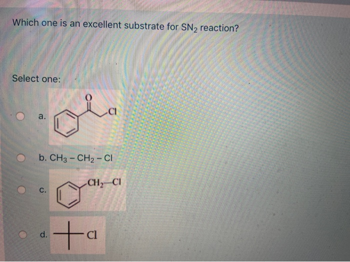 Solved SN1 reaction undergoes through a carbocation | Chegg.com