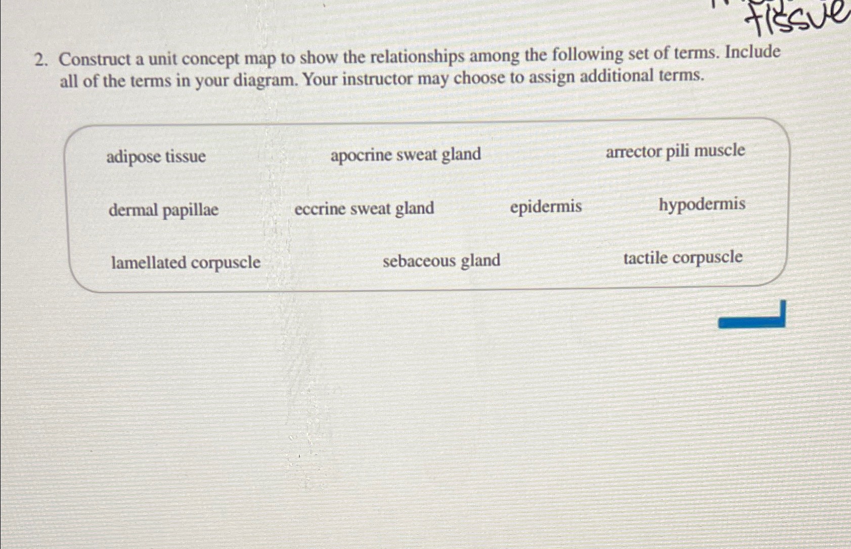 Solved Construct a unit concept map to show the | Chegg.com