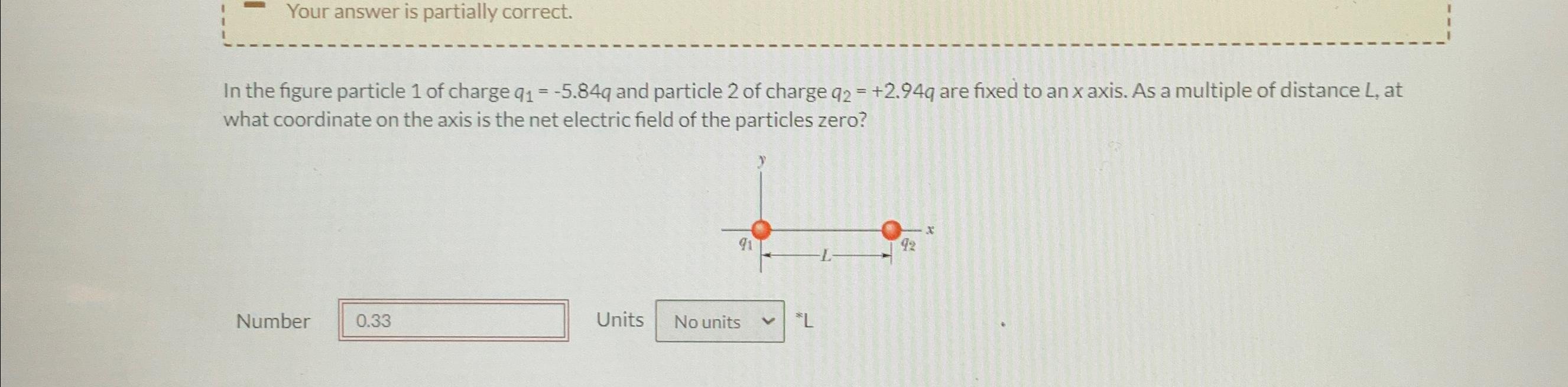 Solved Your answer is partially correct.In the figure | Chegg.com