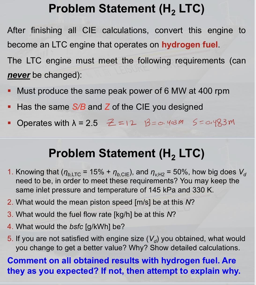 Solved Problem Statement LTC)After finishing all CIE | Chegg.com