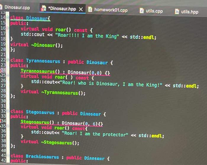 Solved I need help with fixing my codes and also I have | Chegg.com
