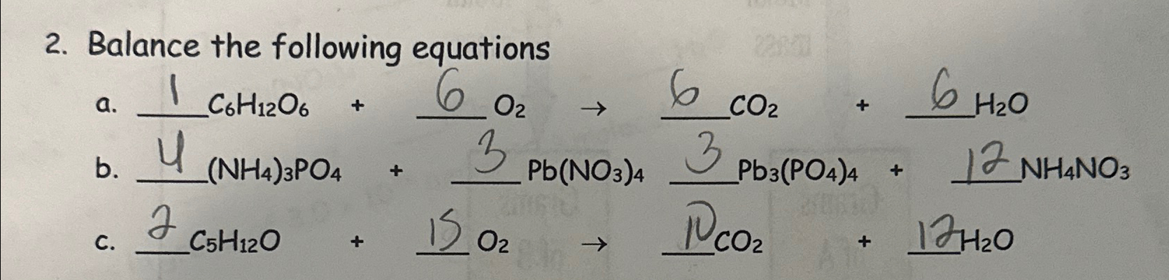 Solved Balance the following | Chegg.com