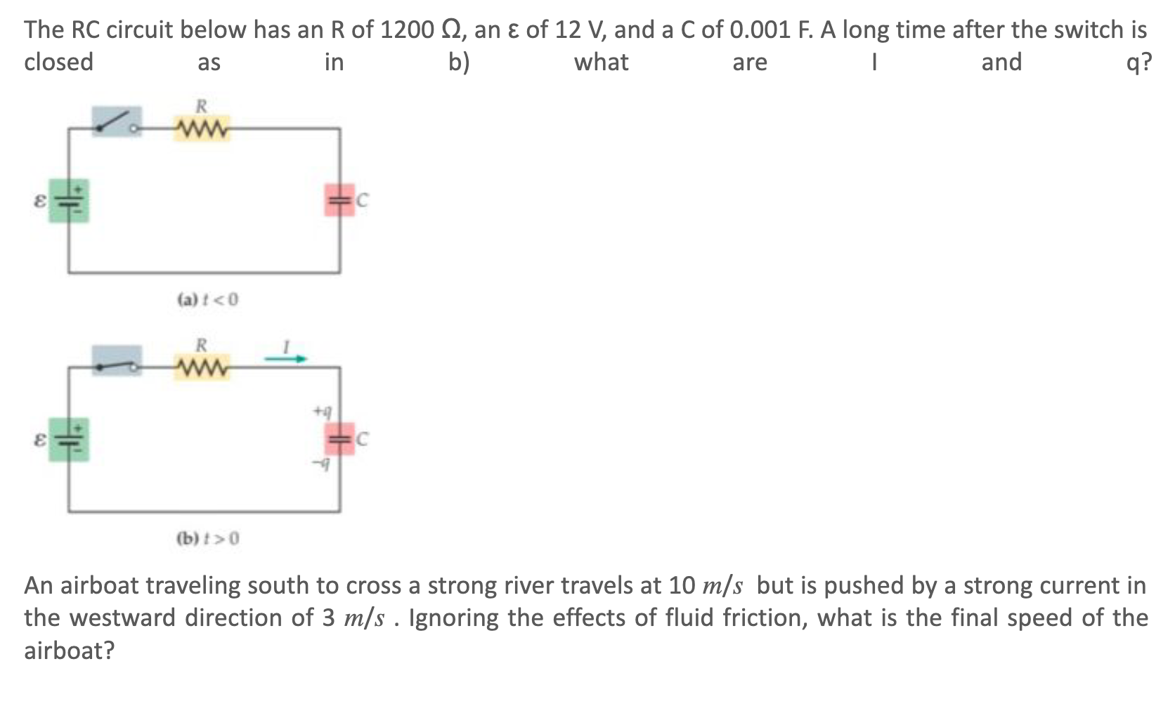 Solved please show how to work out both of the problems | Chegg.com
