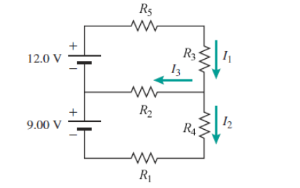 Solved The figure below shows five resistors and two | Chegg.com