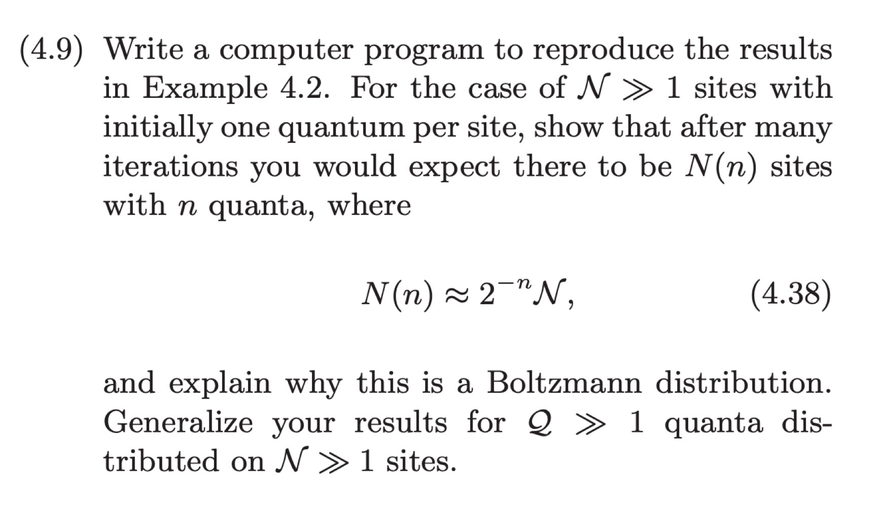Solved (4.9) ﻿Write a computer program to reproduce the | Chegg.com