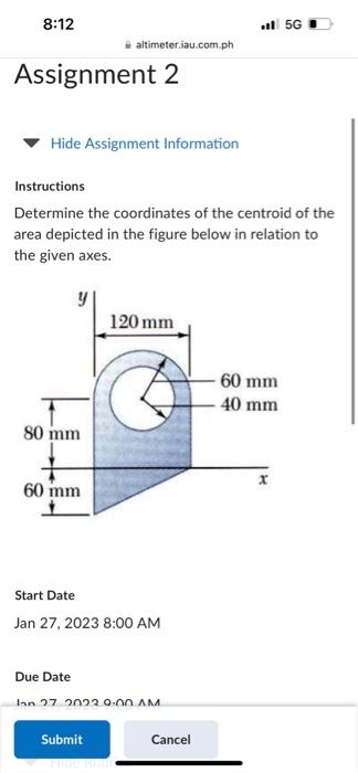 Solved Instructions Determine the coordinates of the | Chegg.com Solved Instructions Determine the coordinates of the | Chegg.com