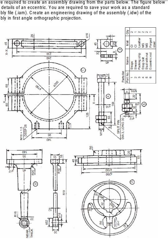 Engineering Assembly Drawings 2