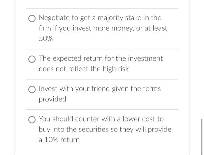 Solved A friend you have known since childhood approaches | Chegg.com