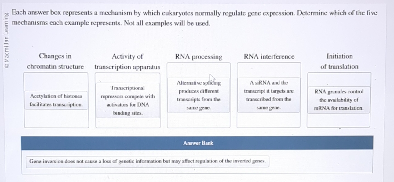 Solved Each answer box represents a mechanism by which | Chegg.com