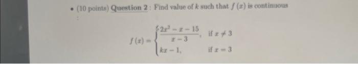 Solved - (10 points) Question 3 : Let f(x)=x13, find | Chegg.com