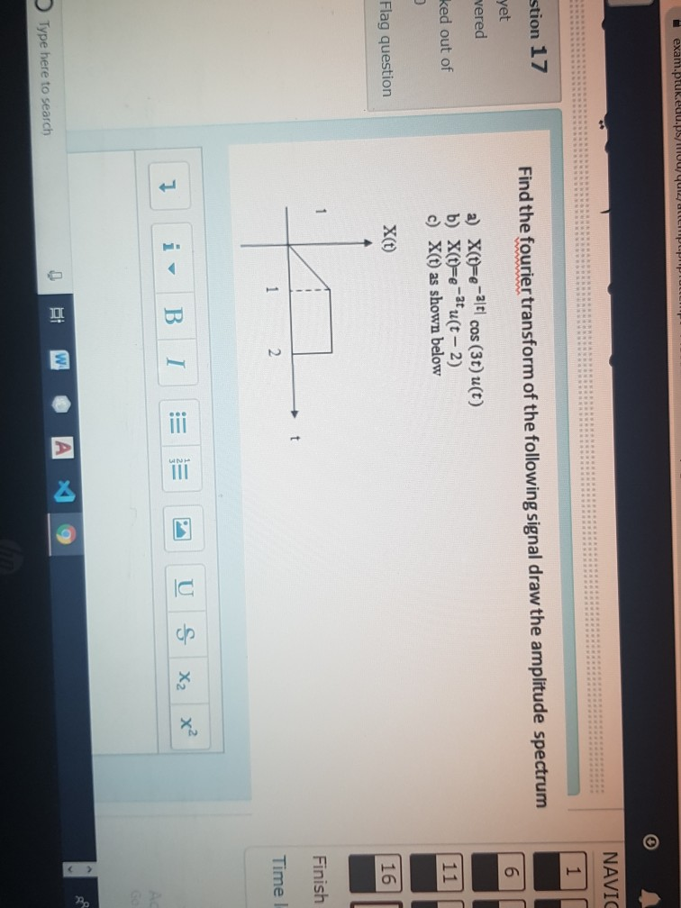 Solved exam.ptuk.edu.ps/Huquet NAVIC 1 stion 17 Find the | Chegg.com