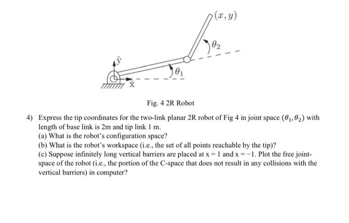 Solved "Robot Engineering"(C) only this is second time i ask | Chegg.com