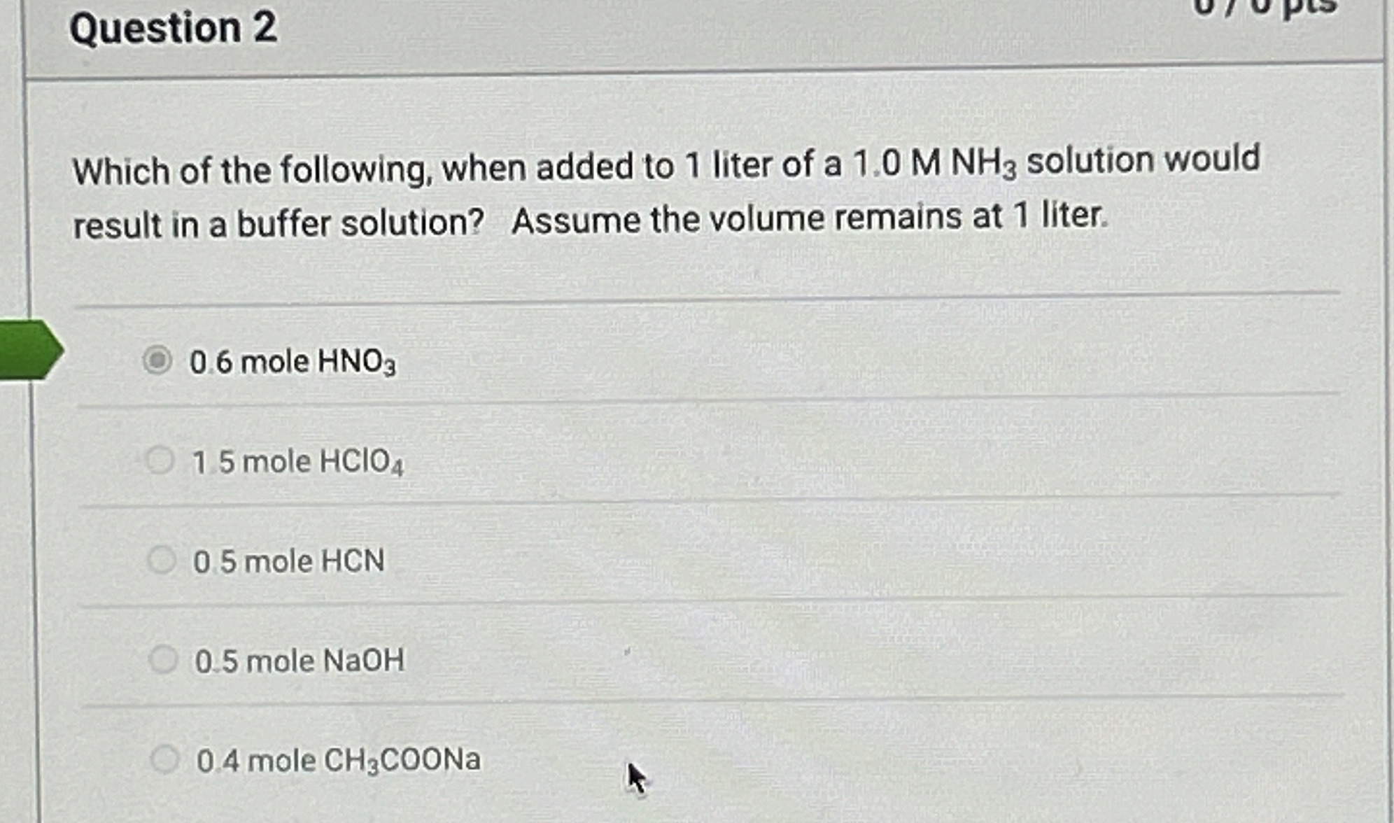 Solved Question 2Which of the following, when added to 1 | Chegg.com