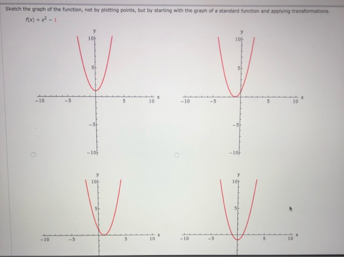 Solved Sketch the graph of the function, not by plotting | Chegg.com