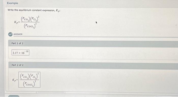 Solved The following equilibrium constants were determined | Chegg.com
