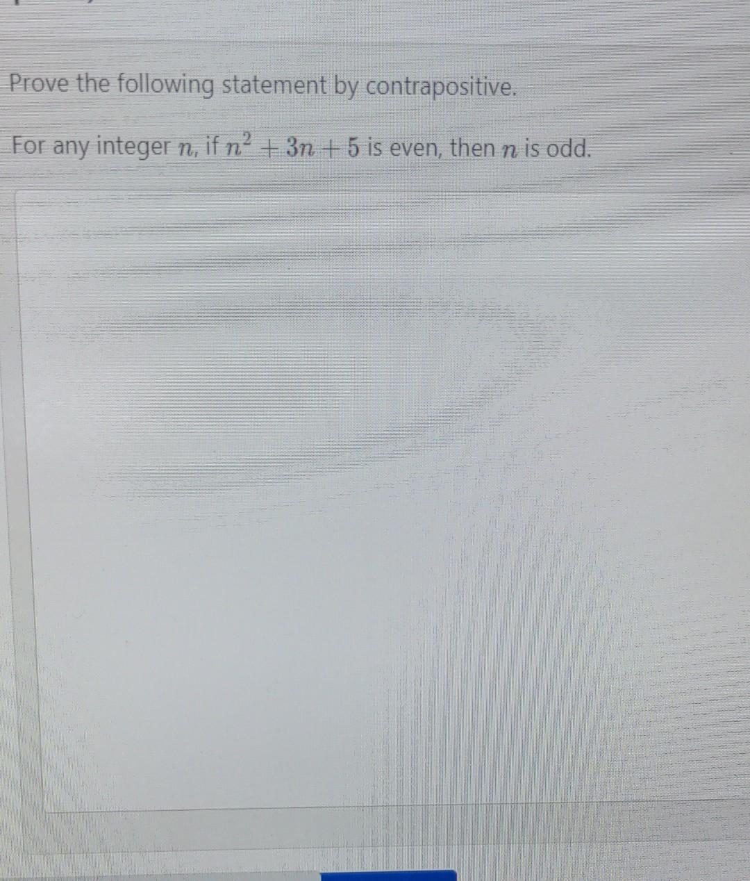 Solved Complete the following proof, which proves the | Chegg.com