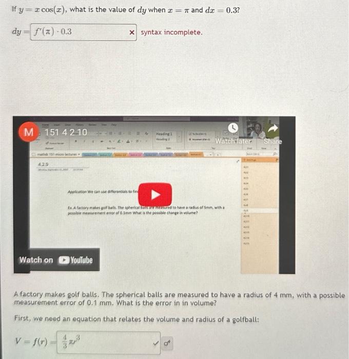 Solved On the graph above, match the notation with its | Chegg.com