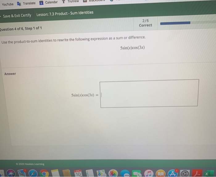 Solved TUUTUU de 6 Colum n UULUU Save & Exit Certify Lesson: | Chegg.com