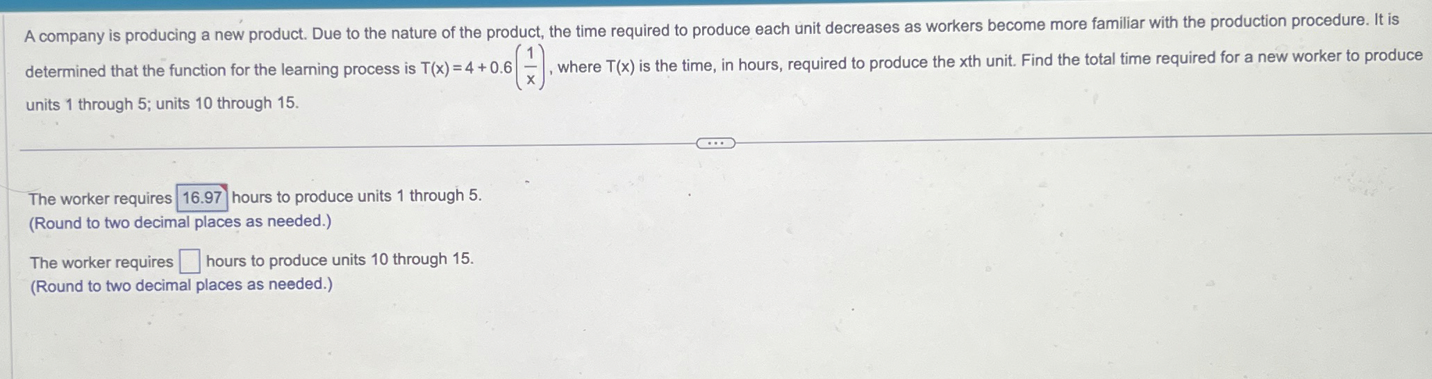Solved A company is producing a new product. Due to the | Chegg.com