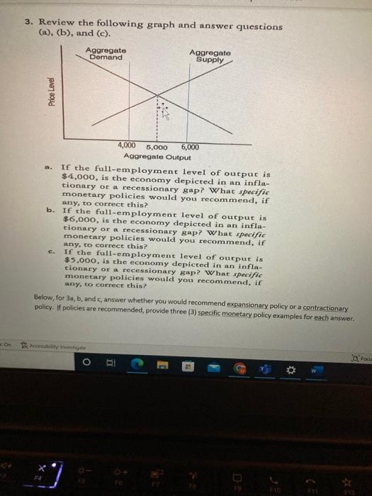 Solved 1. Referring to the following graph, place a T or F | Chegg.com