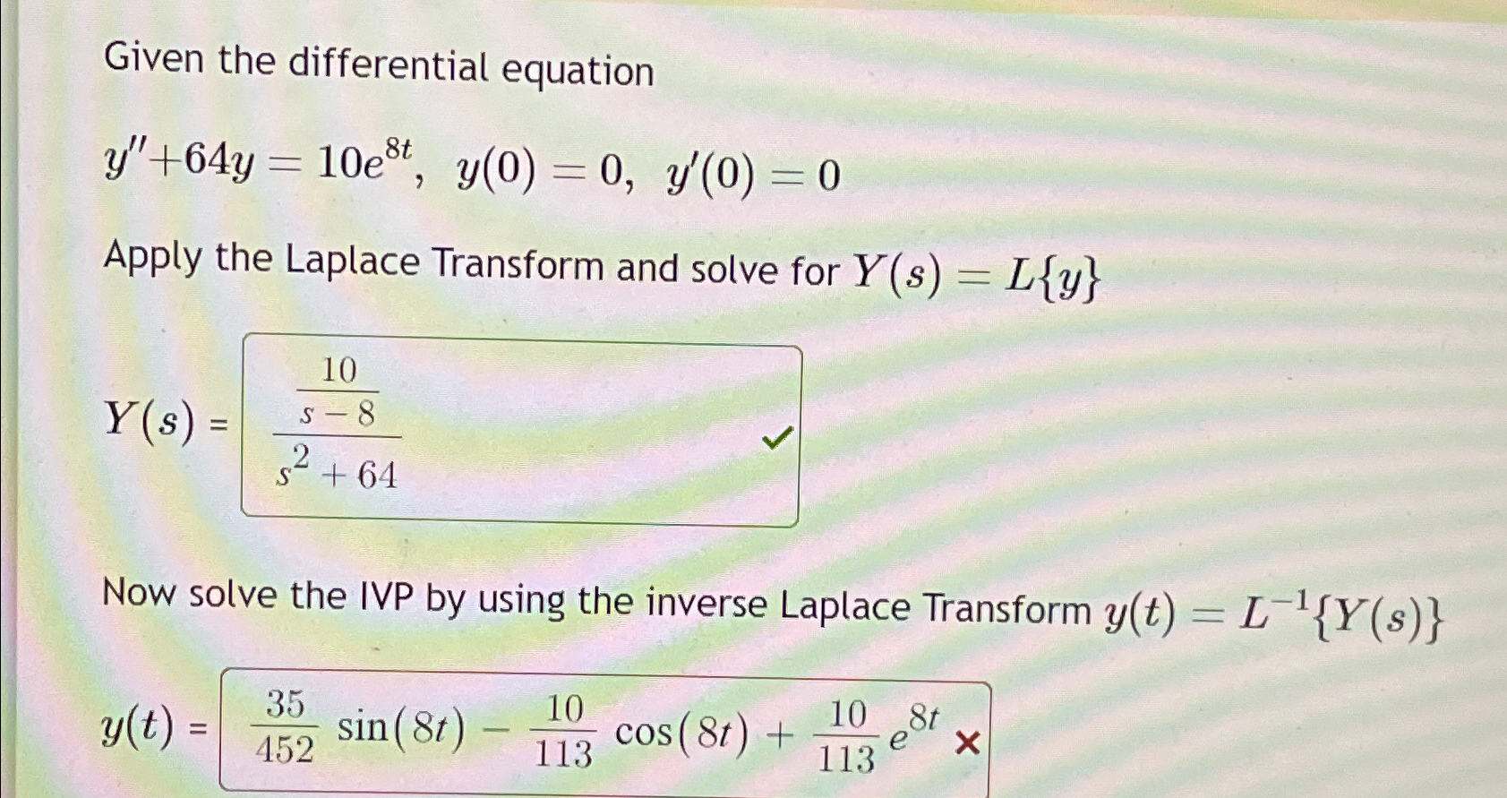 Solved Given the differential | Chegg.com