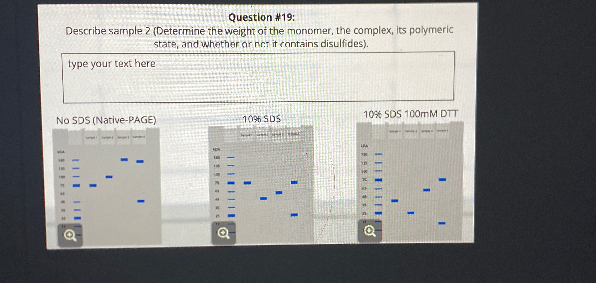 Solved Question #19:Describe sample 2 (Determine the weight | Chegg.com