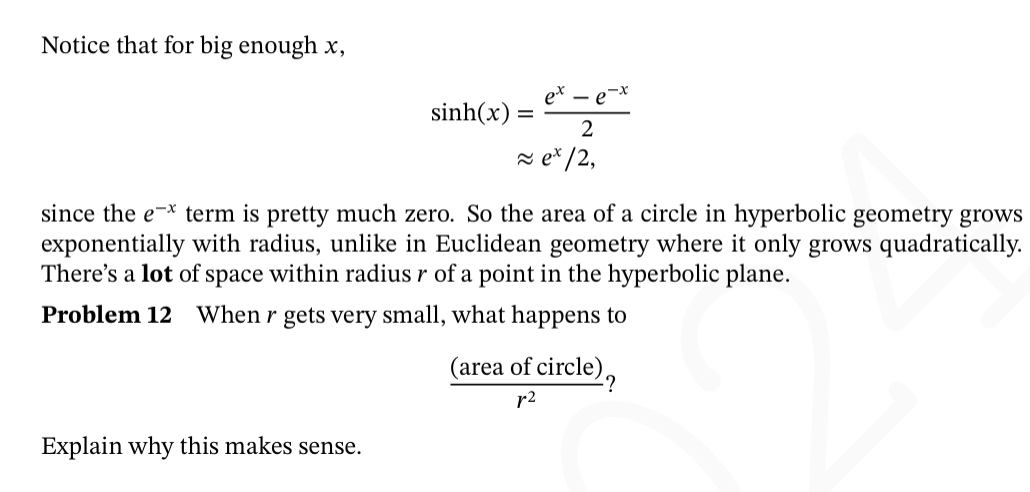 Solved by an EXPERT Notice that for big enough | Chegg.com