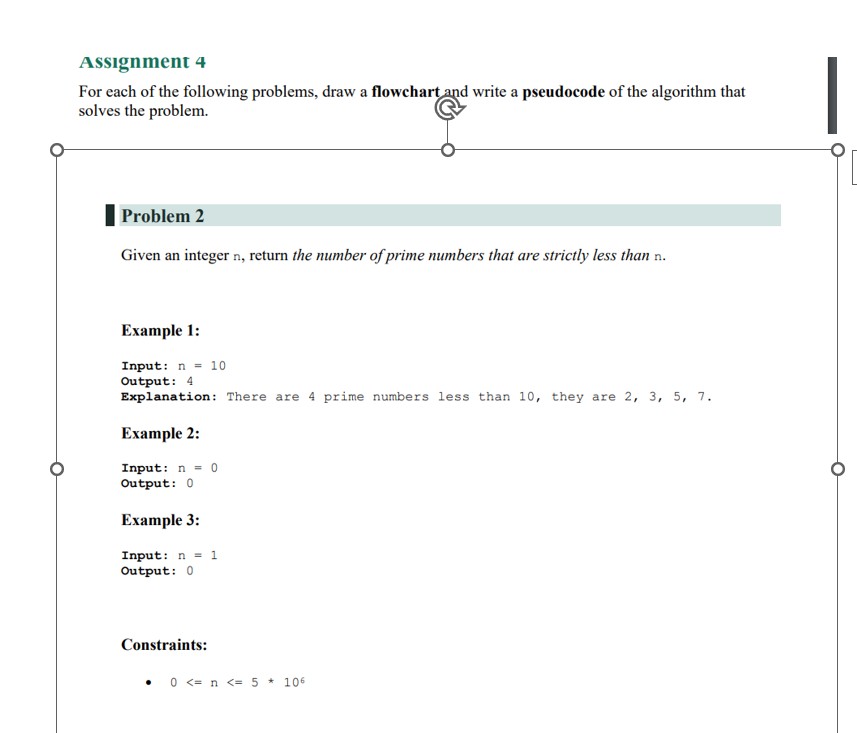 Solved Assignment 4 ﻿For each of the following problems, | Chegg.com