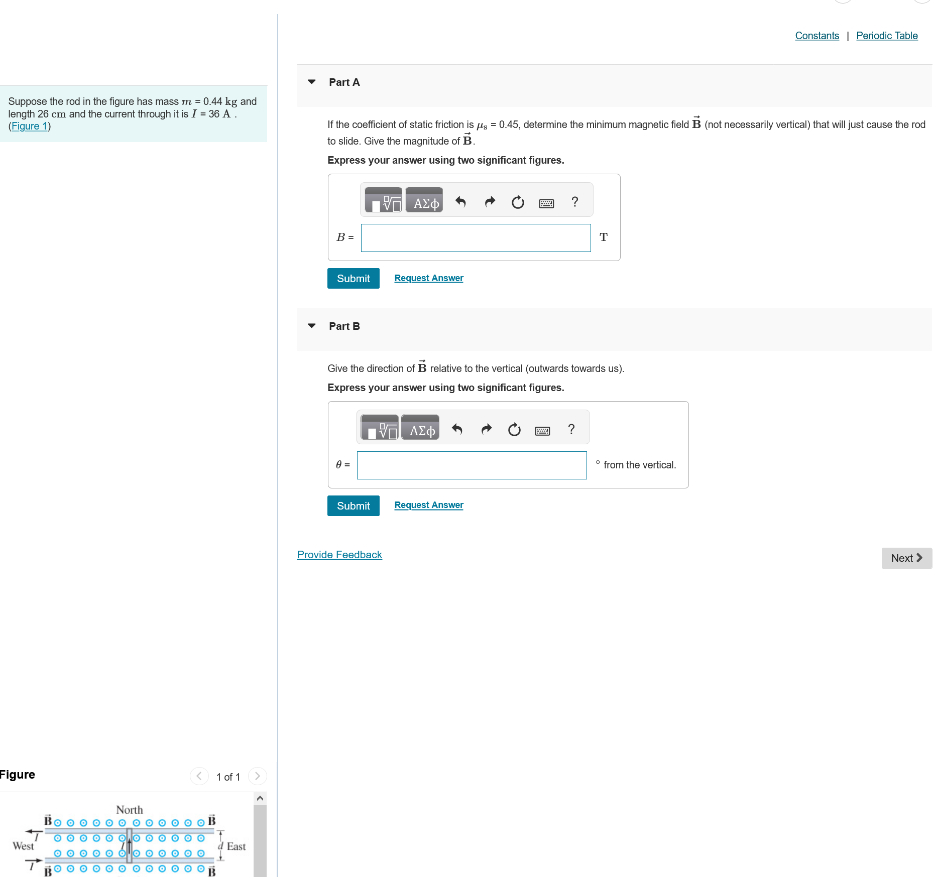 Solved Part AIf the coefficient of static friction is | Chegg.com