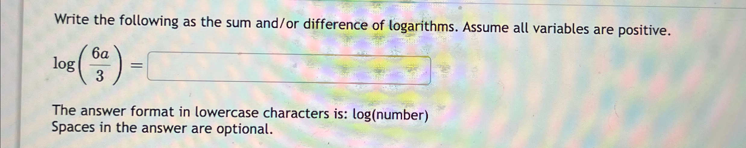 Solved Write the following as the sum and/or difference of | Chegg.com