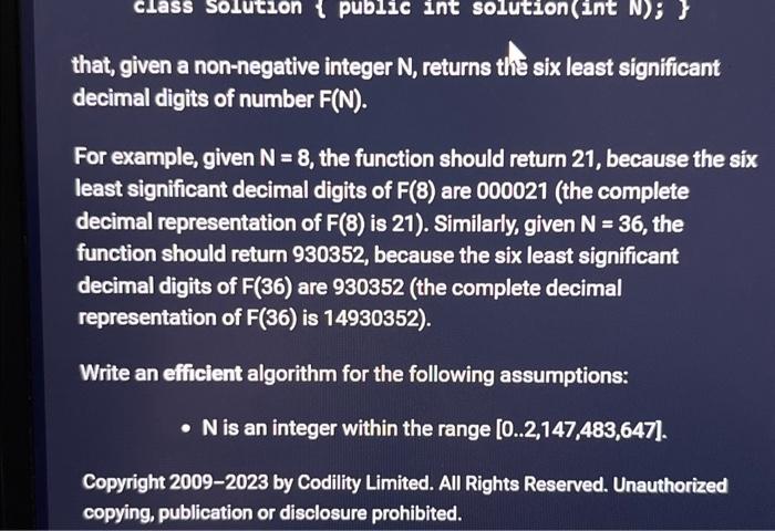 Solved Challenge 2 description The Fibonacci sequence is | Chegg.com