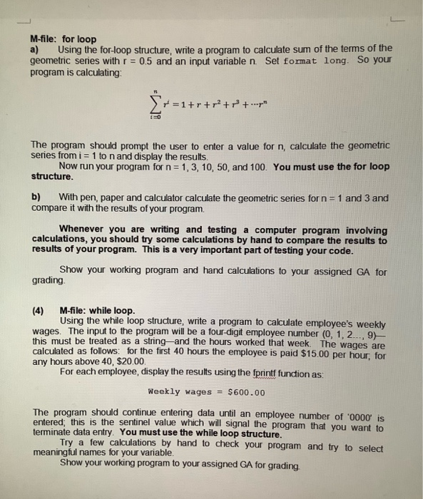 Solved Part 1: MATLAB: Decision Structures (1) M-file: | Chegg.com