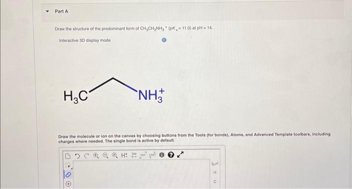 Solved Draw the structure of the predominant lorm of | Chegg.com